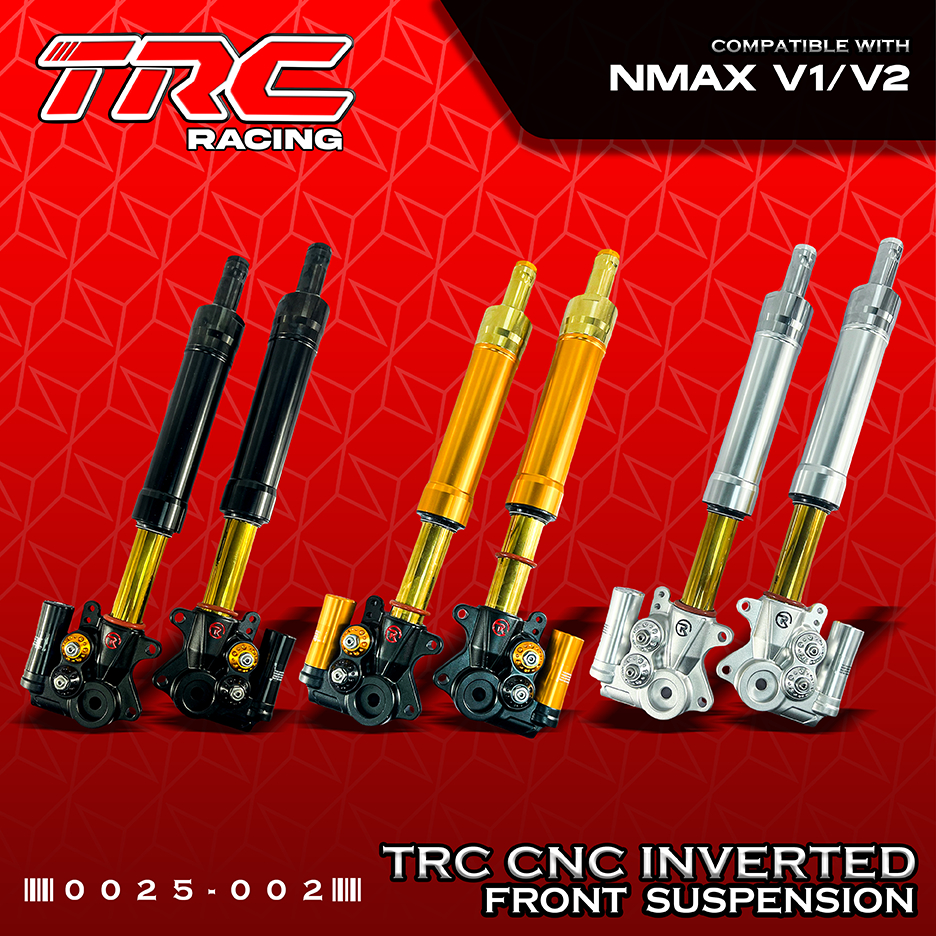 TRC Racing Inverted Front Shock Assembly Fully Adjustable CNC for NMAX ...
