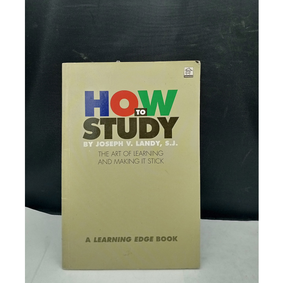 Used How to Study Joseph Landy The Art of Learning Educational Book for ...