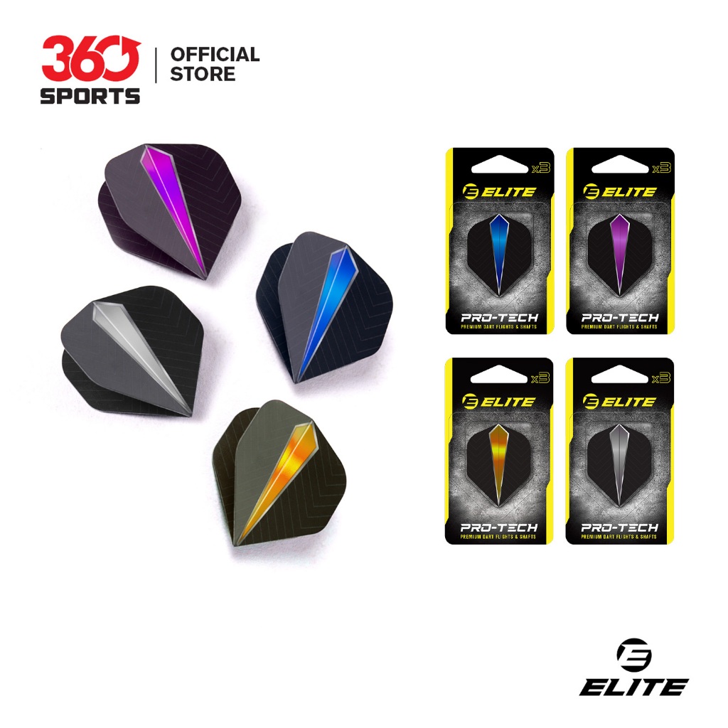 Elite Diamond Dart Flights 4 Sets (3 pcs per set) | Shopee Philippines