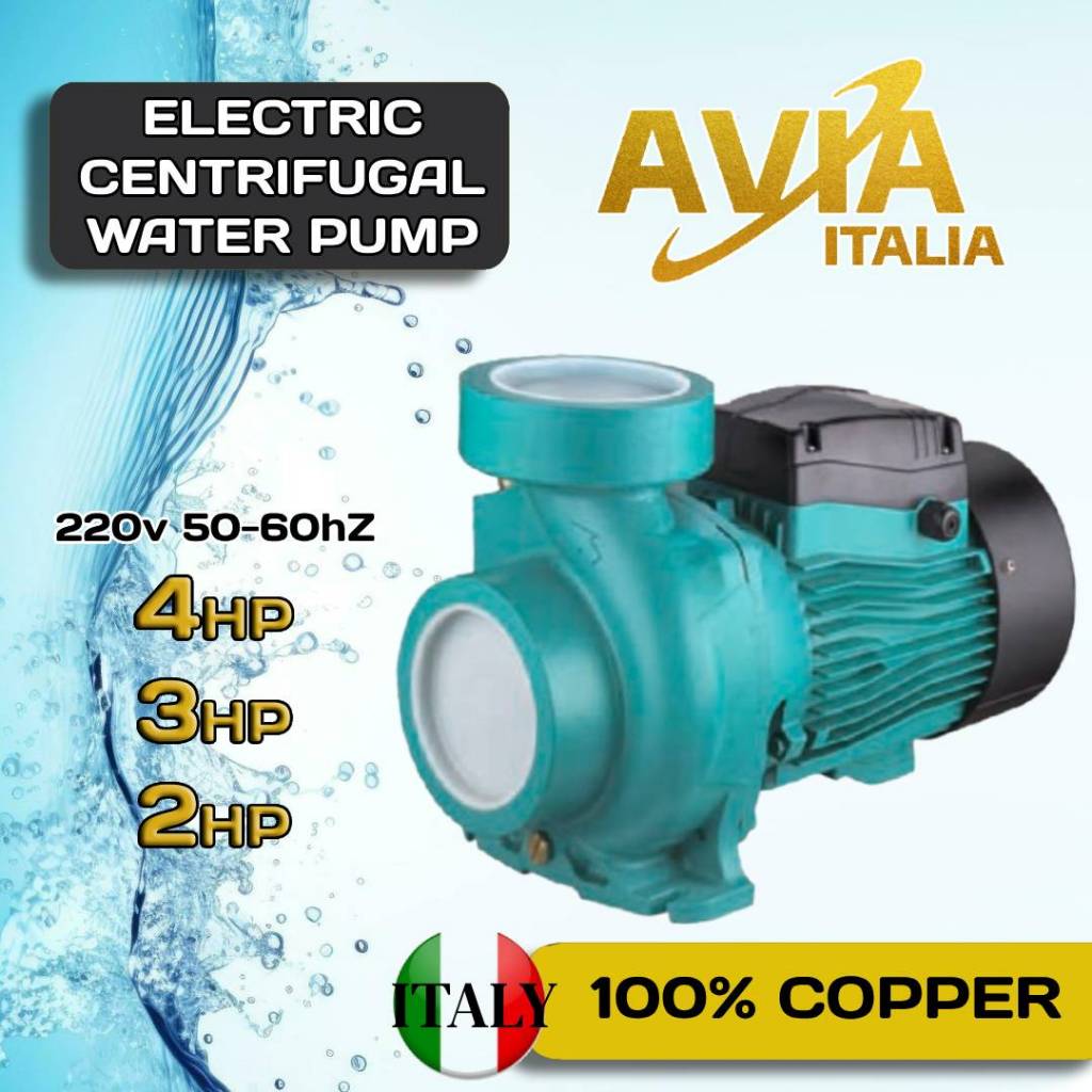 ITALY COPPER Centrifugal Pump 2 hp 3 hp 4 hp Water Booster Pump ...