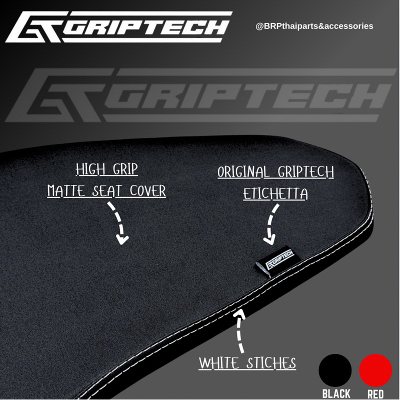 GRIPTECH FLATSEAT FOR NMAX / AEROX / PCX / CLICK / M3 / MIO 1 / SOULTY / RAIDER 150 carb fi ...