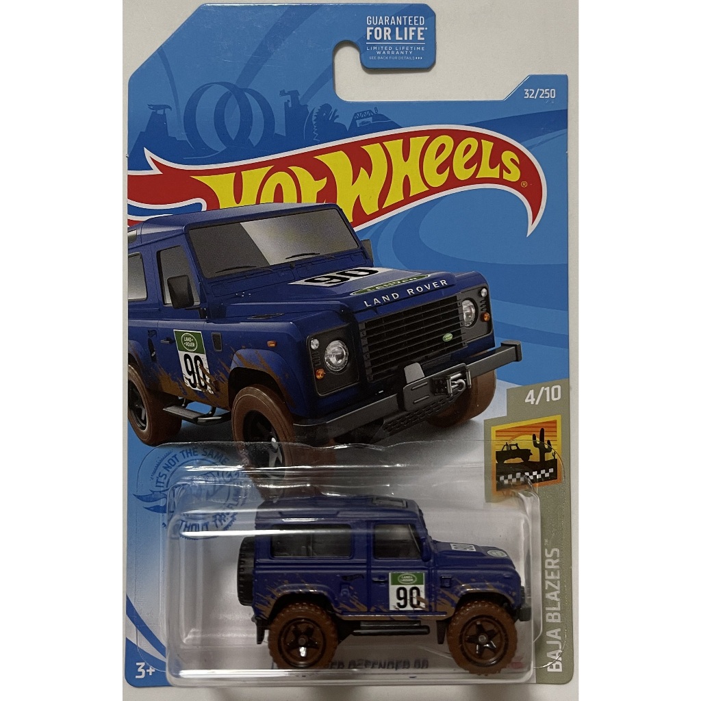 Hot Wheels - Baja Blazers - Land Rover Defender 90 Blue (20A) | Shopee ...