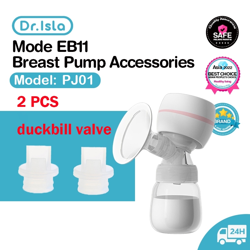 Dr.isla Original Breast Pump Accessories Duckbill Valve Silica Gel 2PC ...