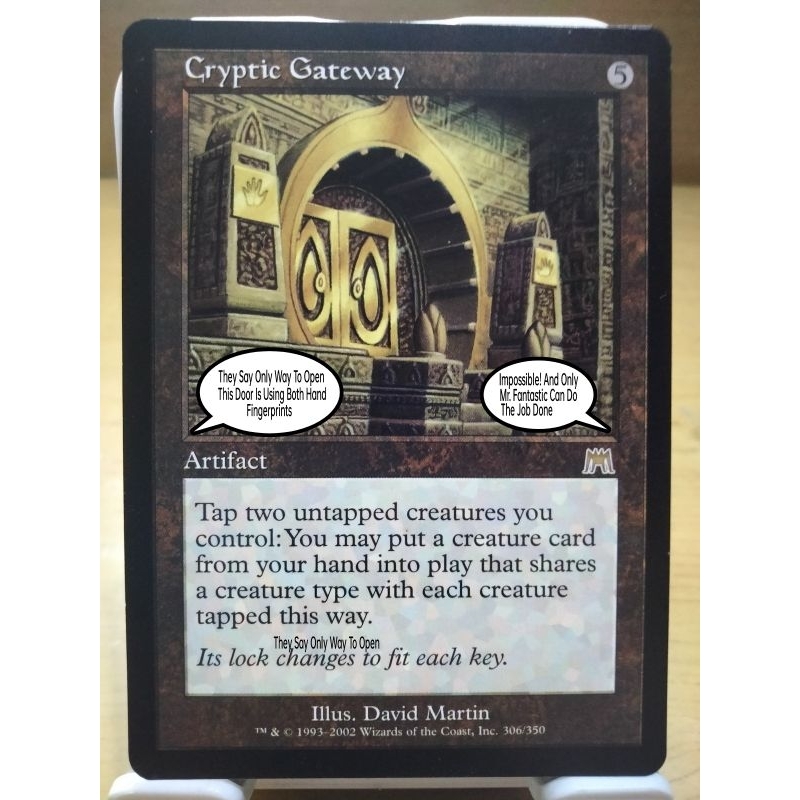 Magic: The Gathering(MTG) Card Cryptic Gateway Onslaught | Shopee Philippines