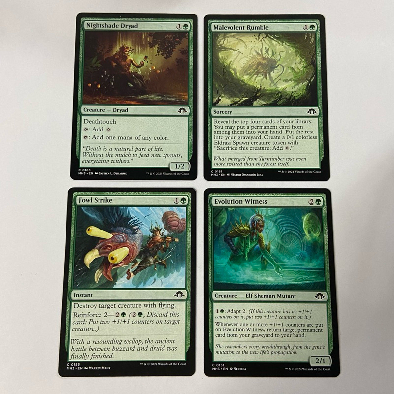 NIGHTSHADE DRYAD MALEVOLENT RUMBLE FOWL STRIKE EVOLUTION WITNESS | MH3 ...