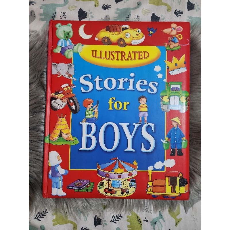 Illustrated Stories for Boys | Storybook for Boys (Preloved Padded Book ...