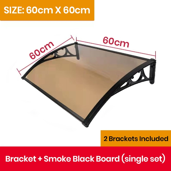 Heavy-duty Awning Canopy Roofing with Bracket Frame for Door and Window ...