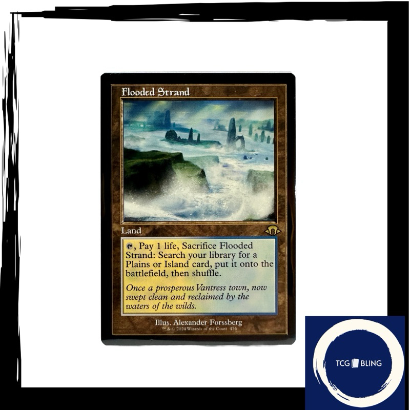 Flooded Strand MTG- MH3 (Retro) | Shopee Philippines