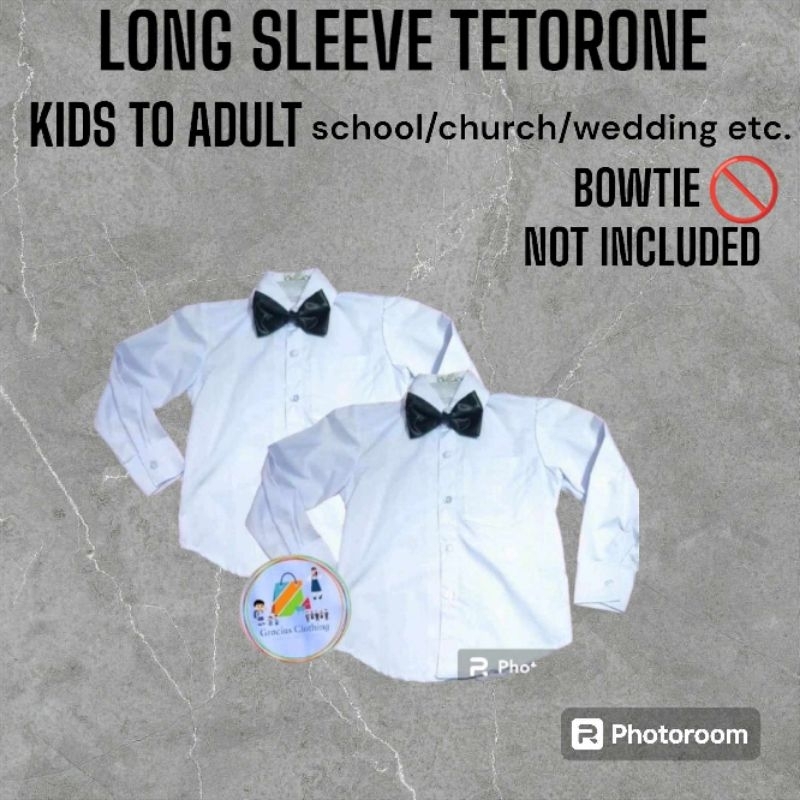 LONG SLEEVE TETORON FOR KIDS TO ADULT TRTORON COTTON FABRIC ONLY ...