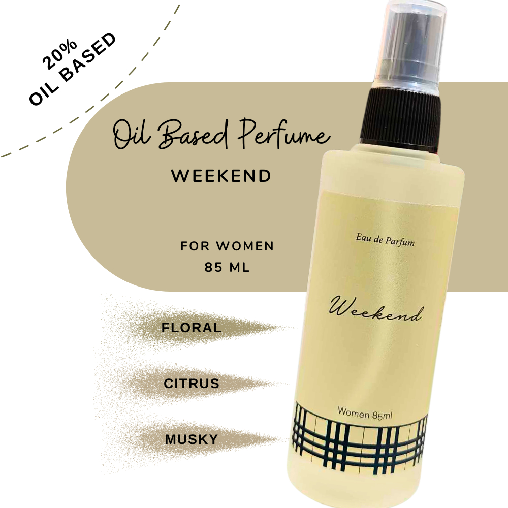 WEEKEND For WOMEN Perfume 85 ml Oil Based Pabango Inspired Scent Long ...