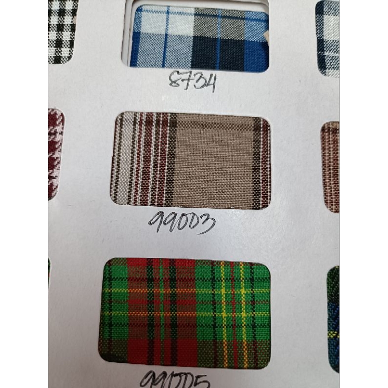 Checkered Multi-Color Oxford Fabric for Uniform 60" (Tela per yard ...