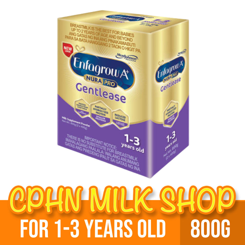 Enfagrow A+ Nurapro Gentlease 800g for 1-3 Years Old Milk Supplement ...