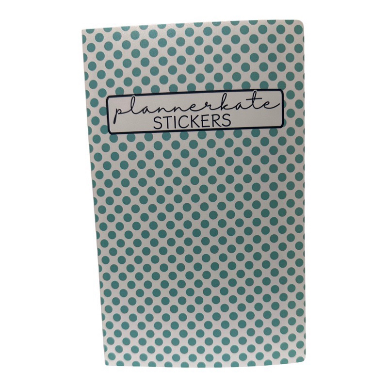 Planner Kate Sticker Album 20 pages Mint Green | Shopee Philippines