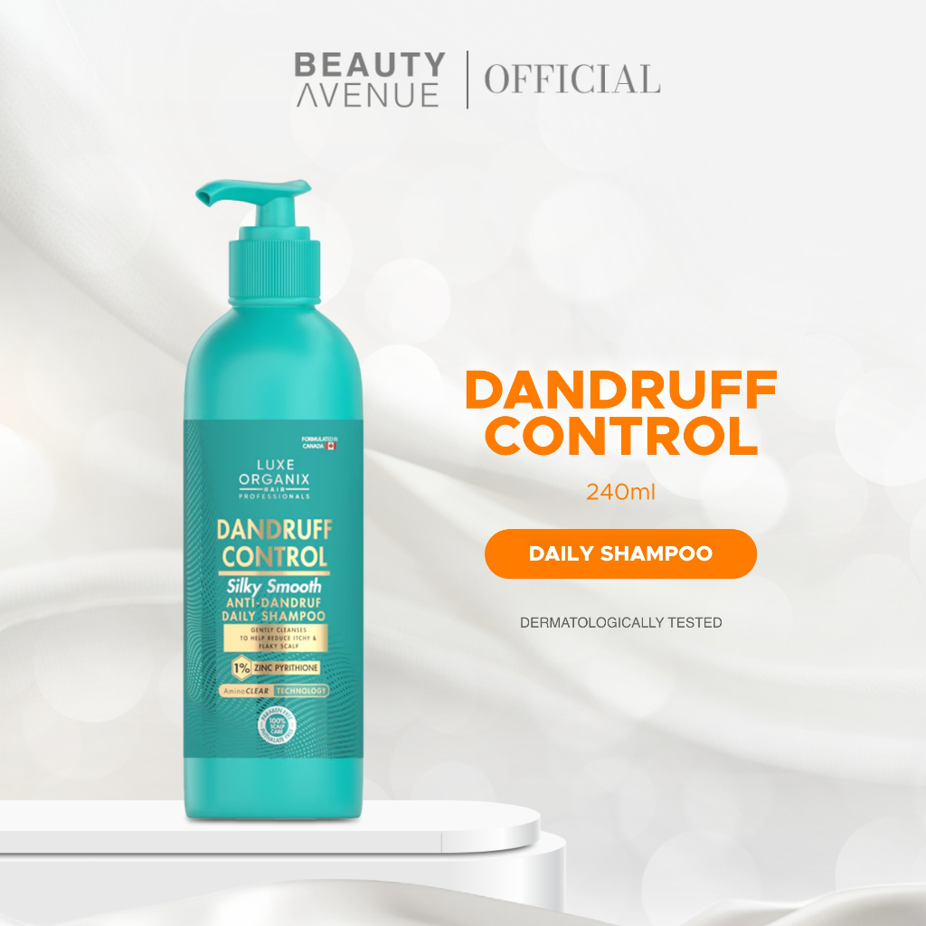 Luxe Organix Dandruff Control Silky Smooth Shampoo 240ml | Shopee ...