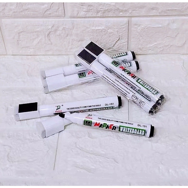 TSE 2 in1 Whiteboard marker w/ eraser / magnetic | Shopee Philippines