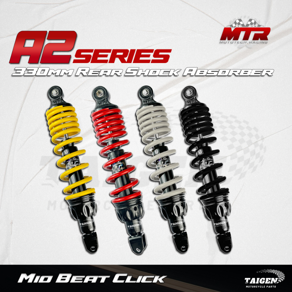 8992 MTR A2 Series 330mm Mio Beat Click125/150 Motorcycle Rear Shock ...