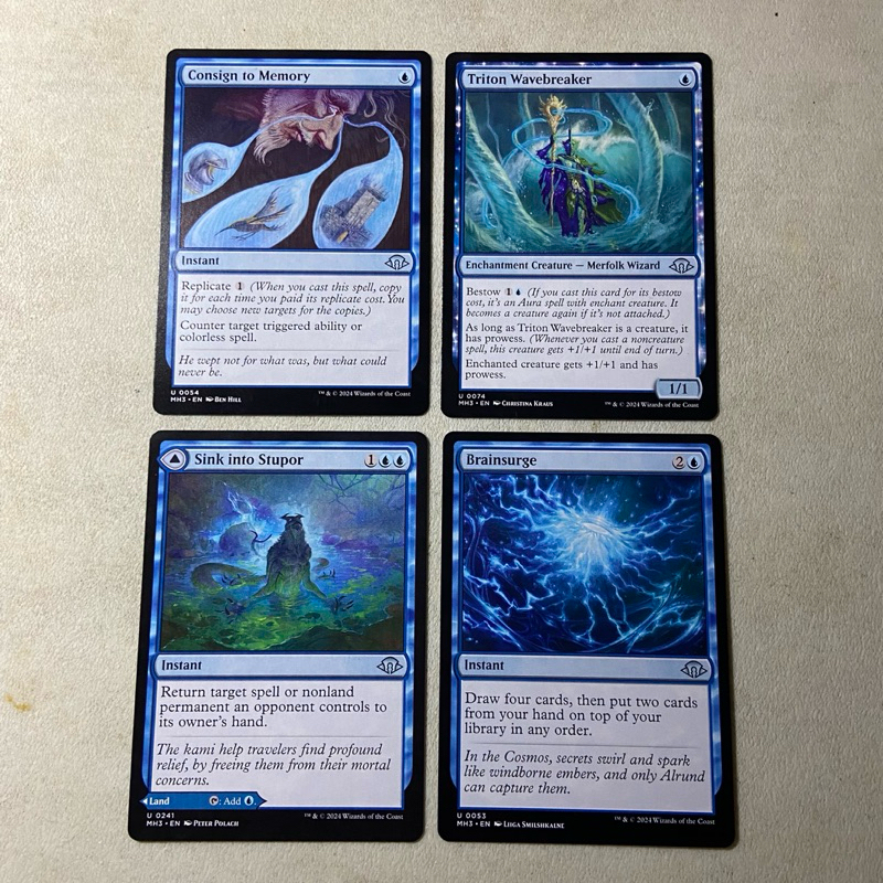 CONSIGN TO MEMORY TRITON WAVEBREAKER SINK INTO STUPOR BRAINSURGE | MH3 ...