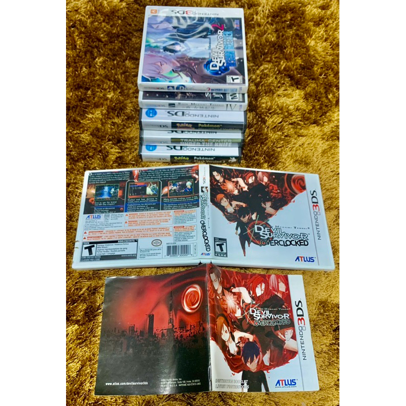 Shin Megami Tensei Devil Survivor Overclocked 3DS Game US | Shopee ...