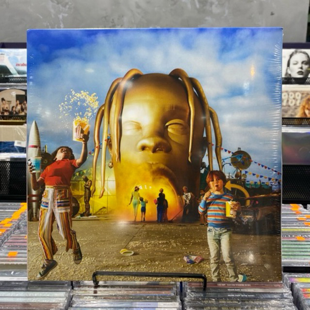 TRAVIS SCOTT Astroworld Vinyl (Black, 2LP) | Shopee Philippines