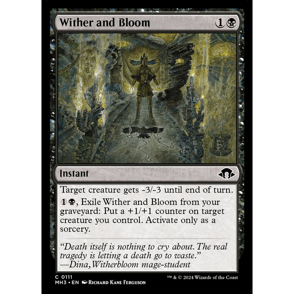 Wither and Bloom - Black - MH3 | Shopee Philippines
