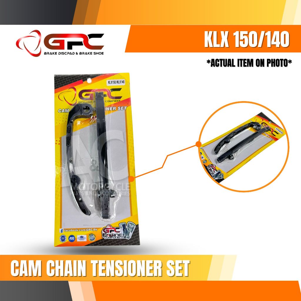 GPC CHAIN TENSIONER GUIDE KLX150 | Shopee Philippines