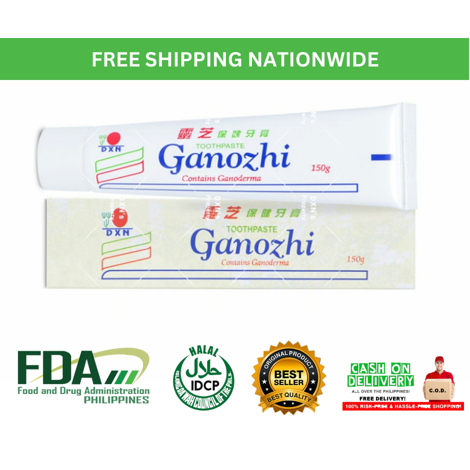 DXN Ganozhi Toothpaste 75g 150g and Plus HALAL | Shopee Philippines