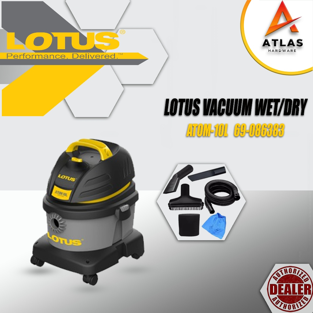 Lotus Vacuum Wet / Dry ATOM 10L 69-863383 | Shopee Philippines