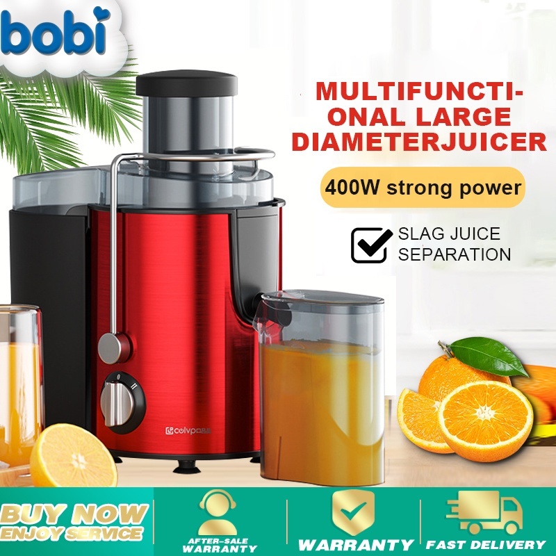 BOBI Electric fruit juicer stainless steel High quality Vegetable and ...