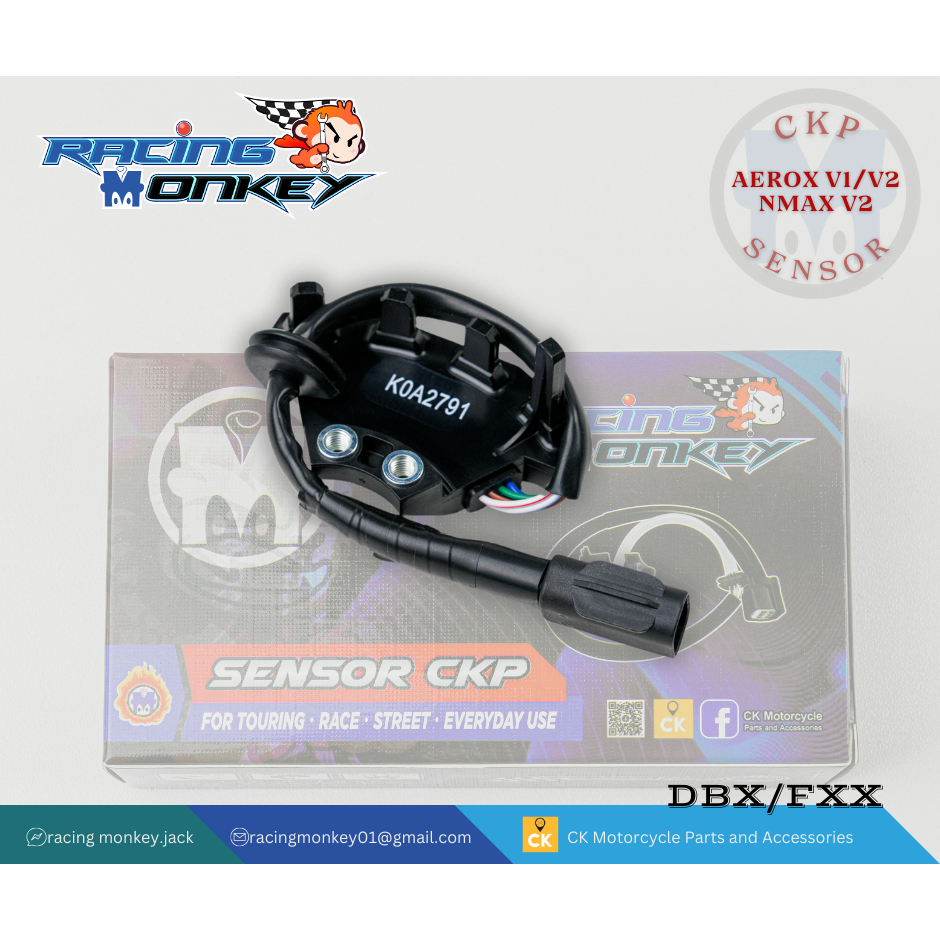 Racing Monkey CKP Sensor Click 125/150/PCX150 Nmax/Aerox/ Beat fi ...