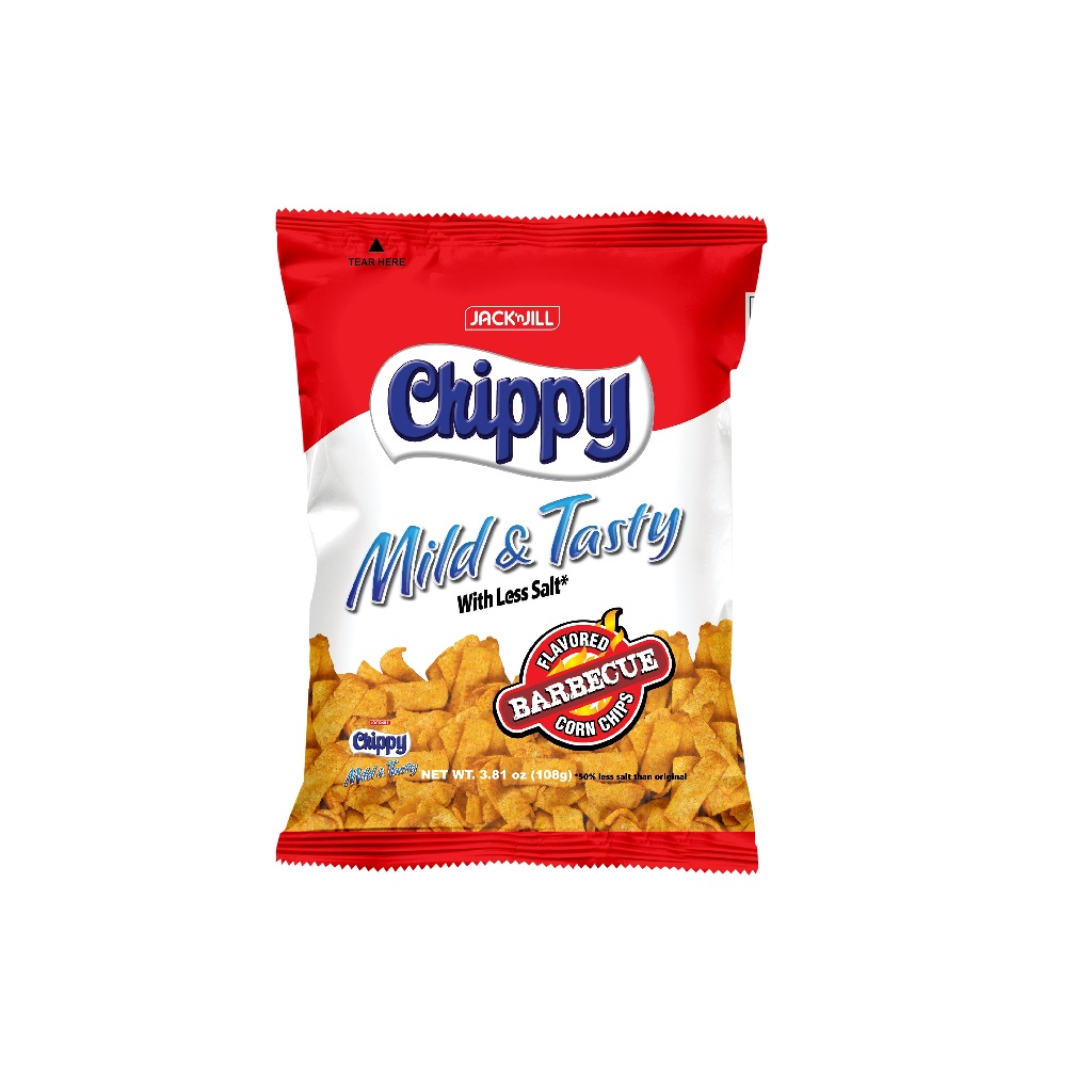 Chippy Mild & Tasty With Less Salt Barbeque 108g | Shopee Philippines