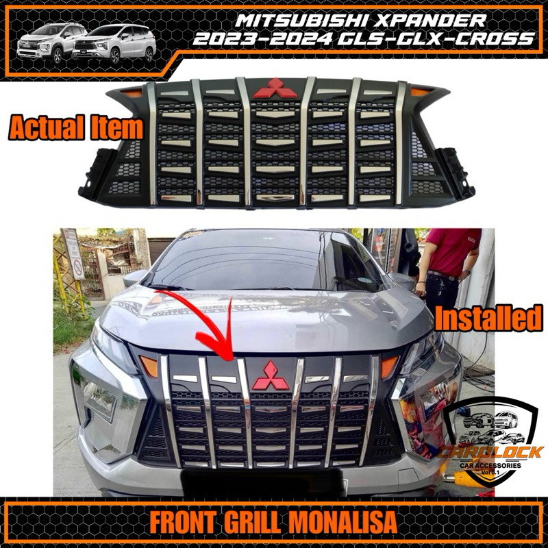 Mitsubishi Xpander GLS GLX Cross 2023 - 2024 Front Grill Monalisa ...