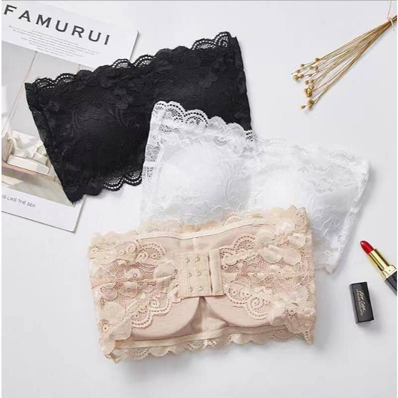 WOMEN Lace tube w/foam COD #1023 | Shopee Philippines