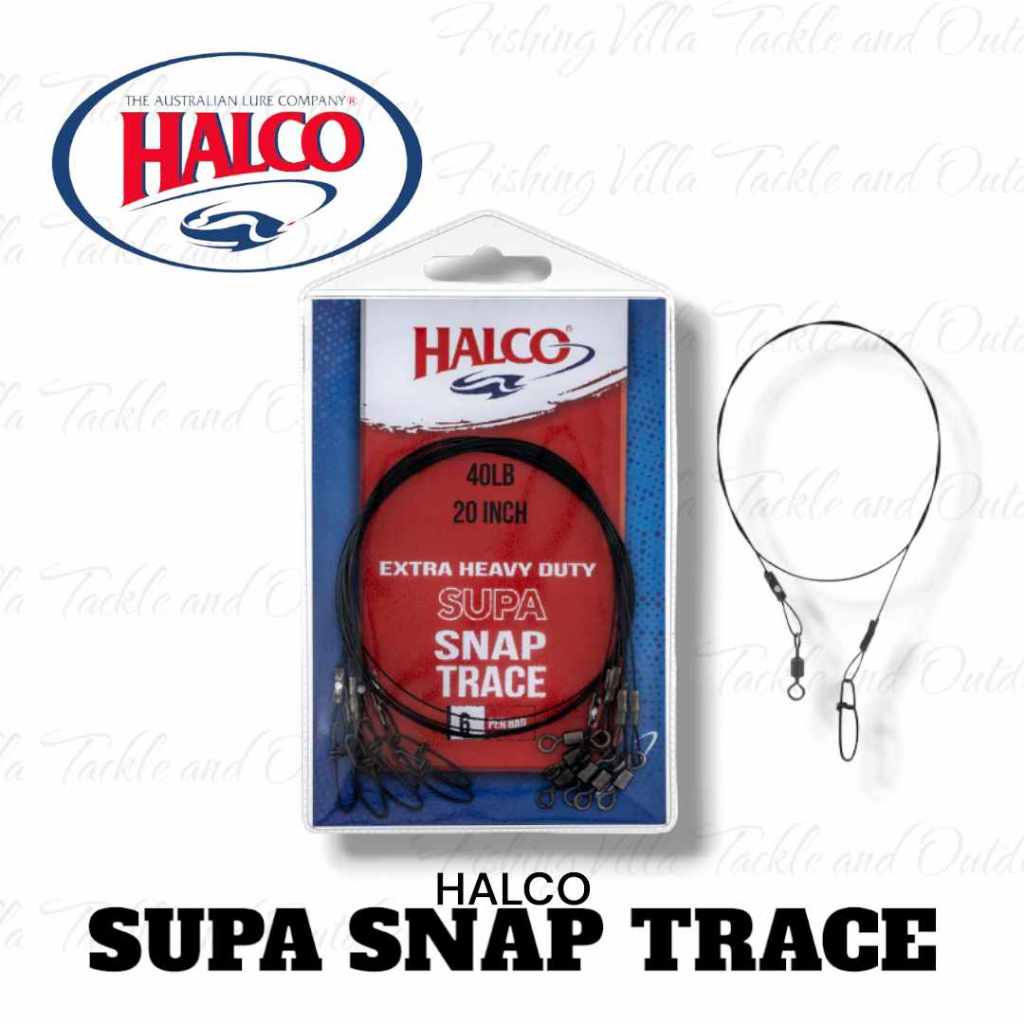 Halco SUPA SNAP Wire Leader 6Pcs | Shopee Philippines