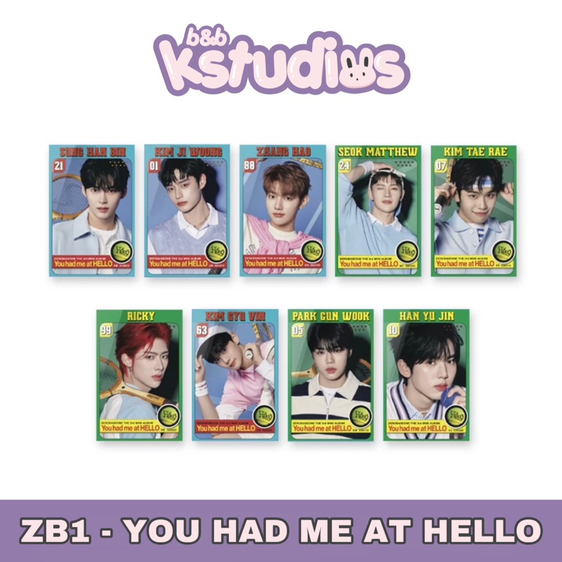 [ONHAND] SEALED ZEROBASEONE - YOU HAD ME AT HELLO (ZEROSE VER) | Shopee ...