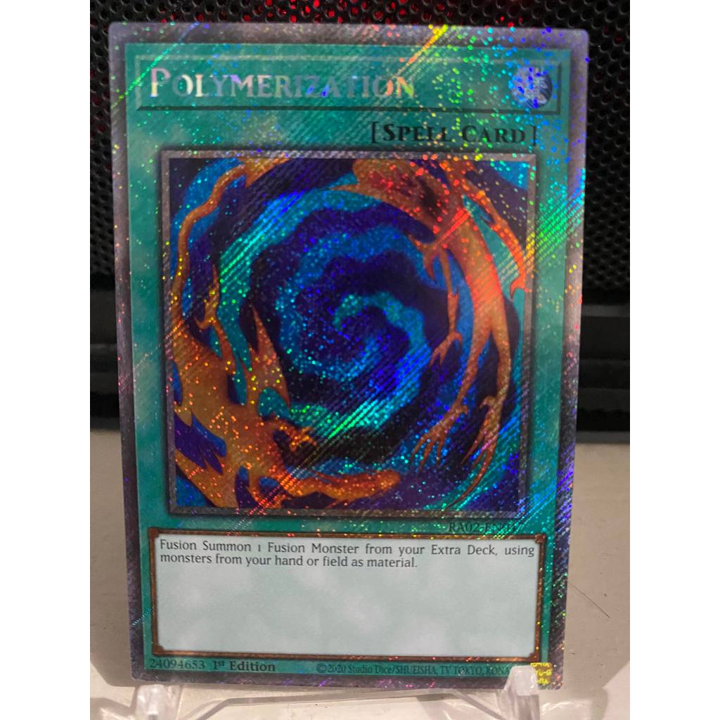Polymerization - RA02-EN047 - Platinum Secret Rare 1st Edition | Shopee Philippines