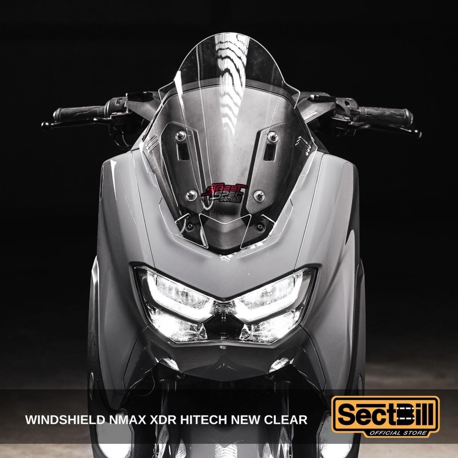 SECTBILL XDR HITECH WINDSHIELD NMAX V2 V2.1 V2.2 | Shopee Philippines
