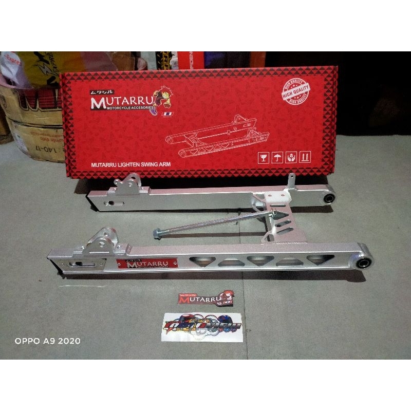 MUTARRU V2 SLOTTED FULLY ADJUSTABLE W/ FREE AXLE +2 FOR WAVE/XRM/SMASH ...