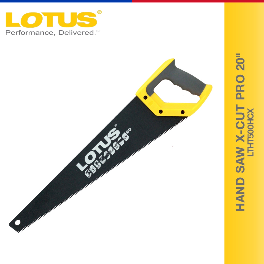 Lotus Hand Saw X-CUT PRO 20" LTHT500HCX | 24" LTHT600HCX - Hand Tools ...