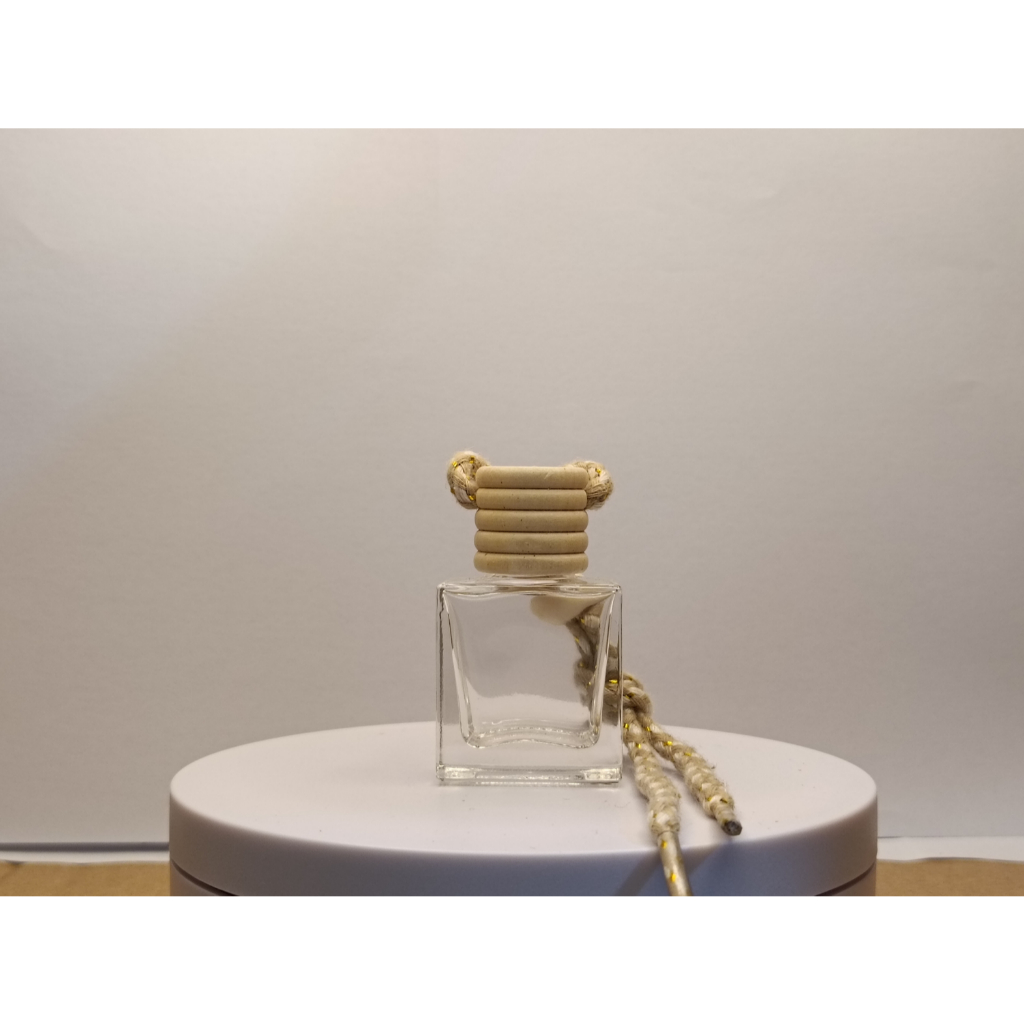 Car Hanging Bottle Diffuser Clear Square (Empty) 10ml 50's | Shopee ...
