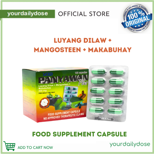 Panyawan Plus Capsule (Luyang Dilaw, Mangosteen and Makabuhay) | Shopee ...