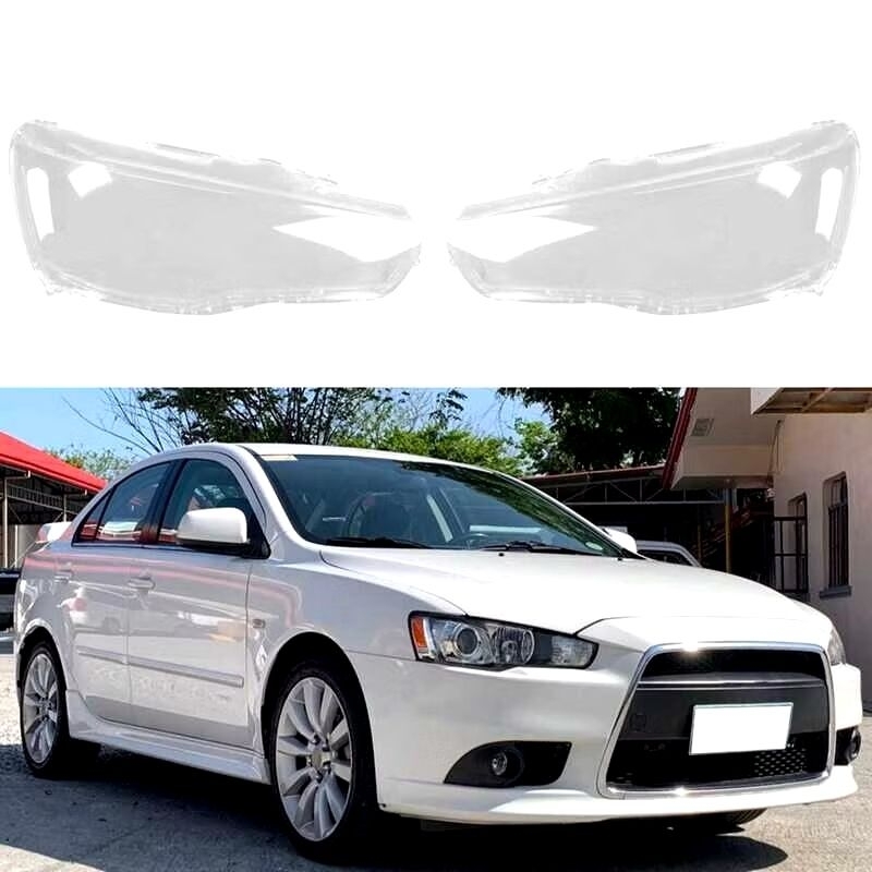 MYTHZKING | 2PCS HEADLIGHT COVER TRANSPARENT LAMPSHADE LENS FOR ...