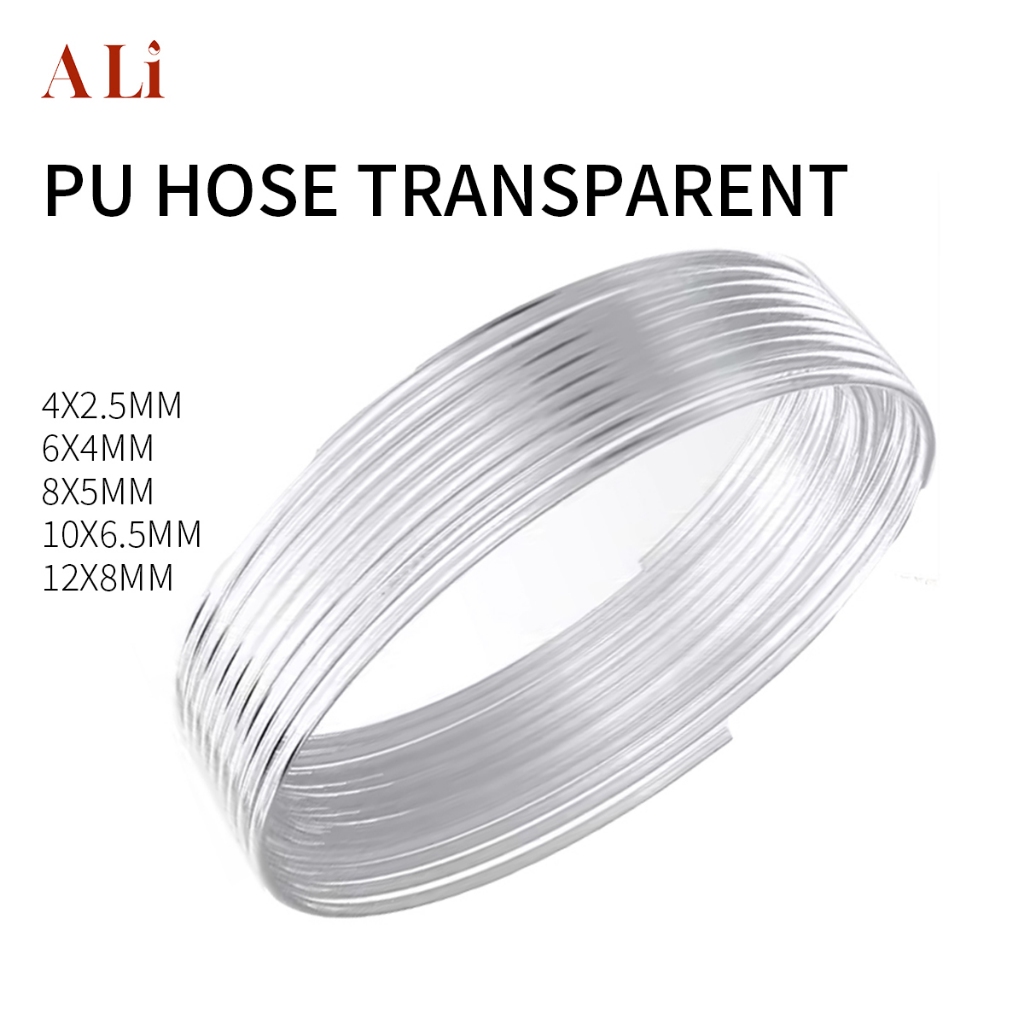 PU air hose Air hose diameter 4x2.5mm/6x4mm/8x5mm/10x6.5mm/12x8mm | Shopee Philippines
