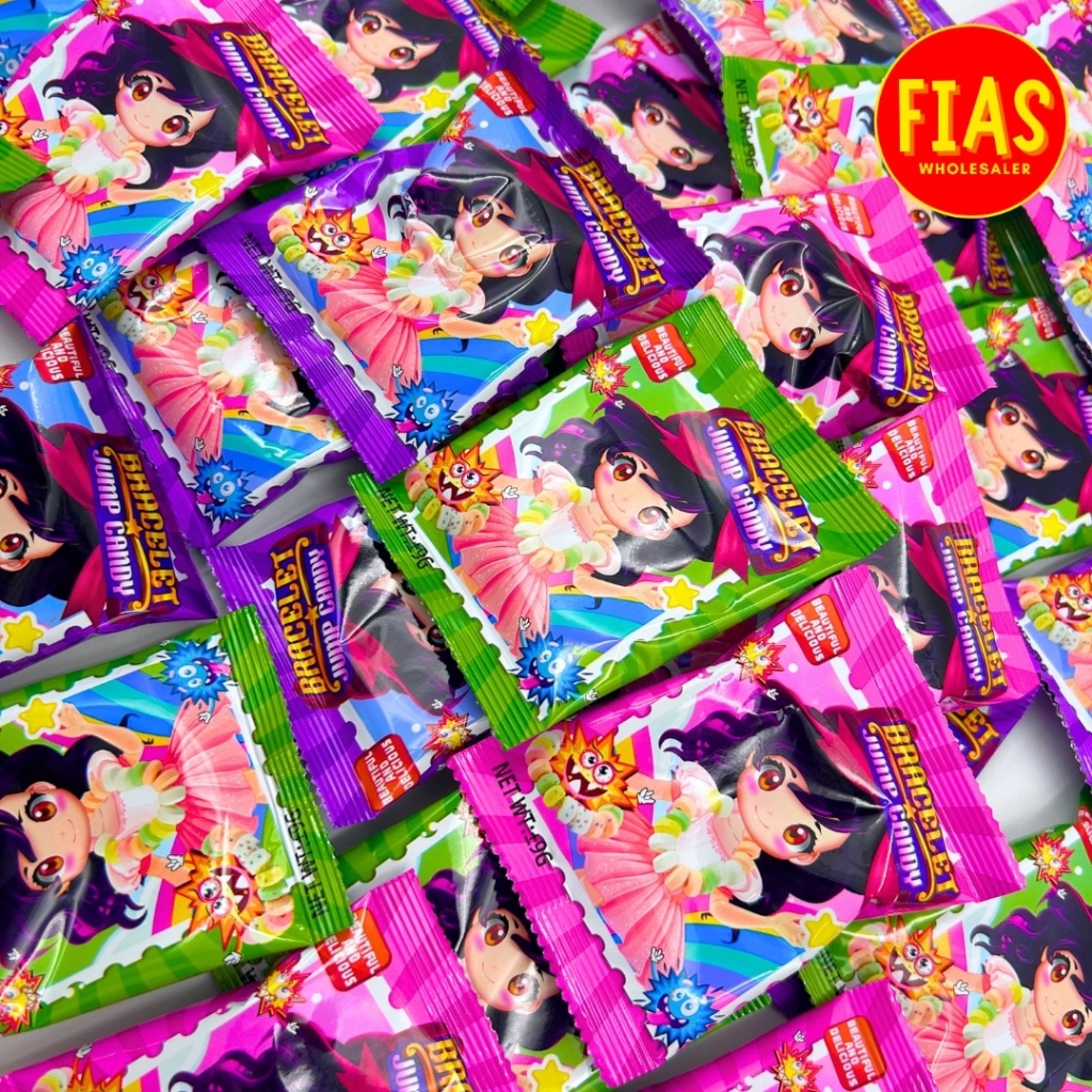 30 packs Bracelet Jump Candy with Popping | Shopee Philippines