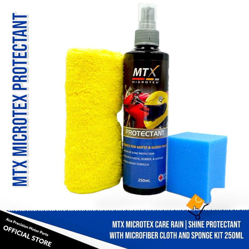MICROTEX MTX MOTORCYCLE BIKE CARE RAIN/ SHINE PROTECTANT WITH ...