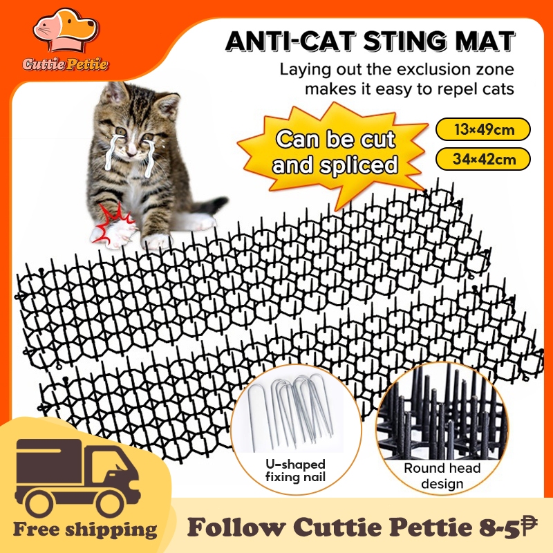 Cat Scat Mat with Spikes Deterrent Mat Anti-Cat Repellent Mats Indoor ...