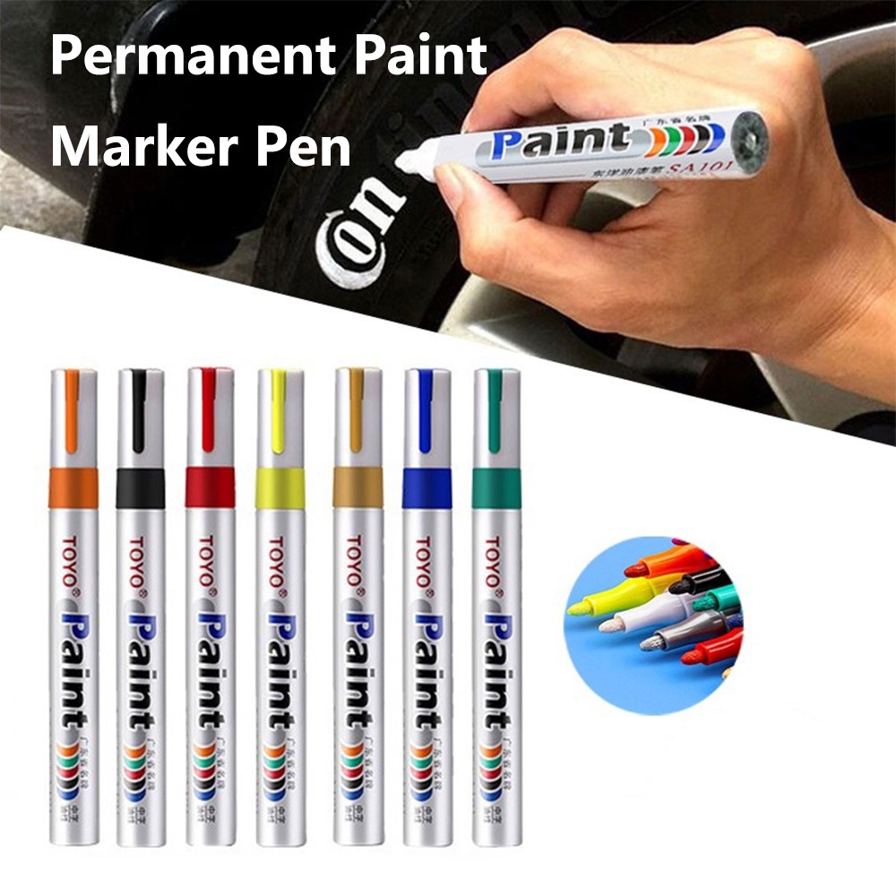 Permanent Paint Marker Pen Waterproof Purpose Marker Pen for Rock Wood ...