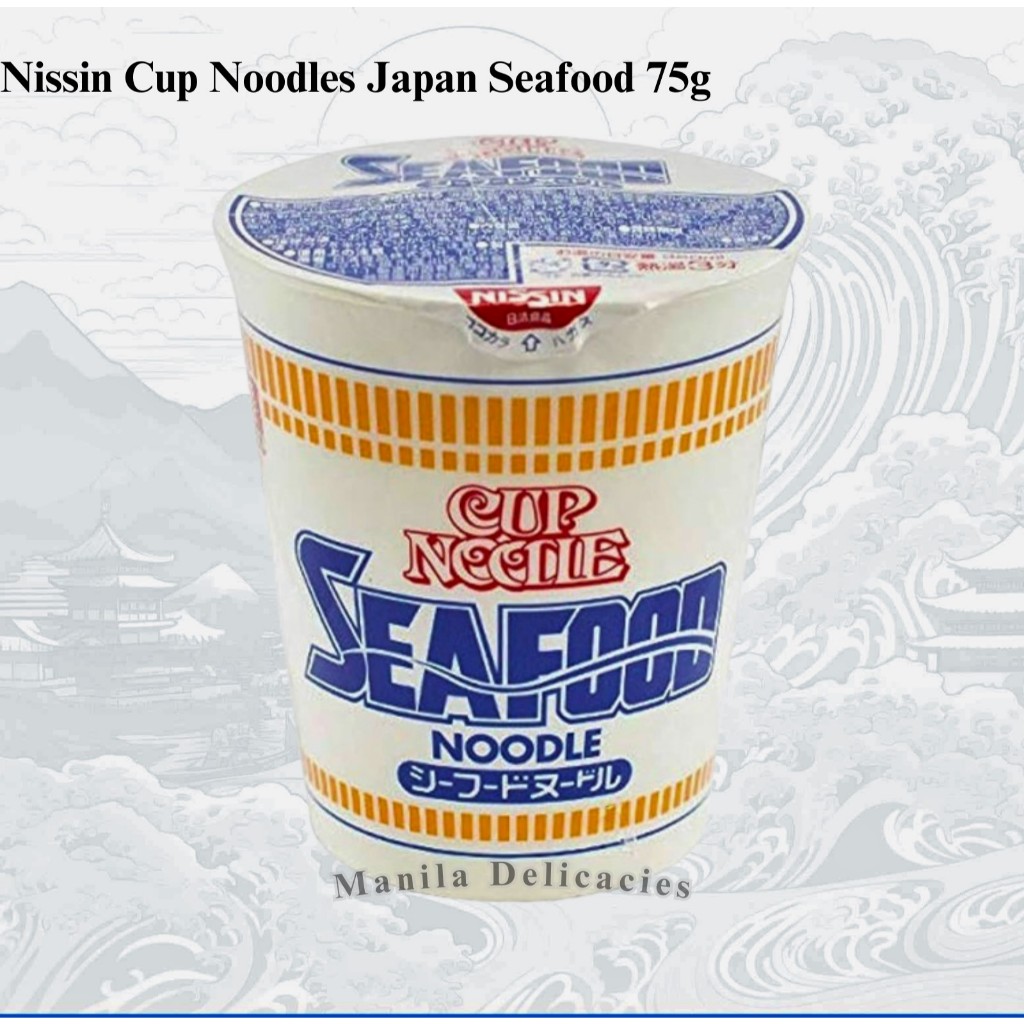 Nissin Cup Noodles Japan Seafood 75g | Shopee Philippines