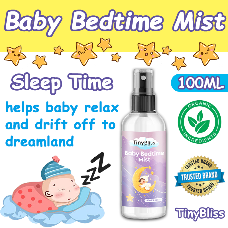 TinyBliss Baby Bedtime Mist Sleepy Nights Goodnight Spray Sleepy Time ...