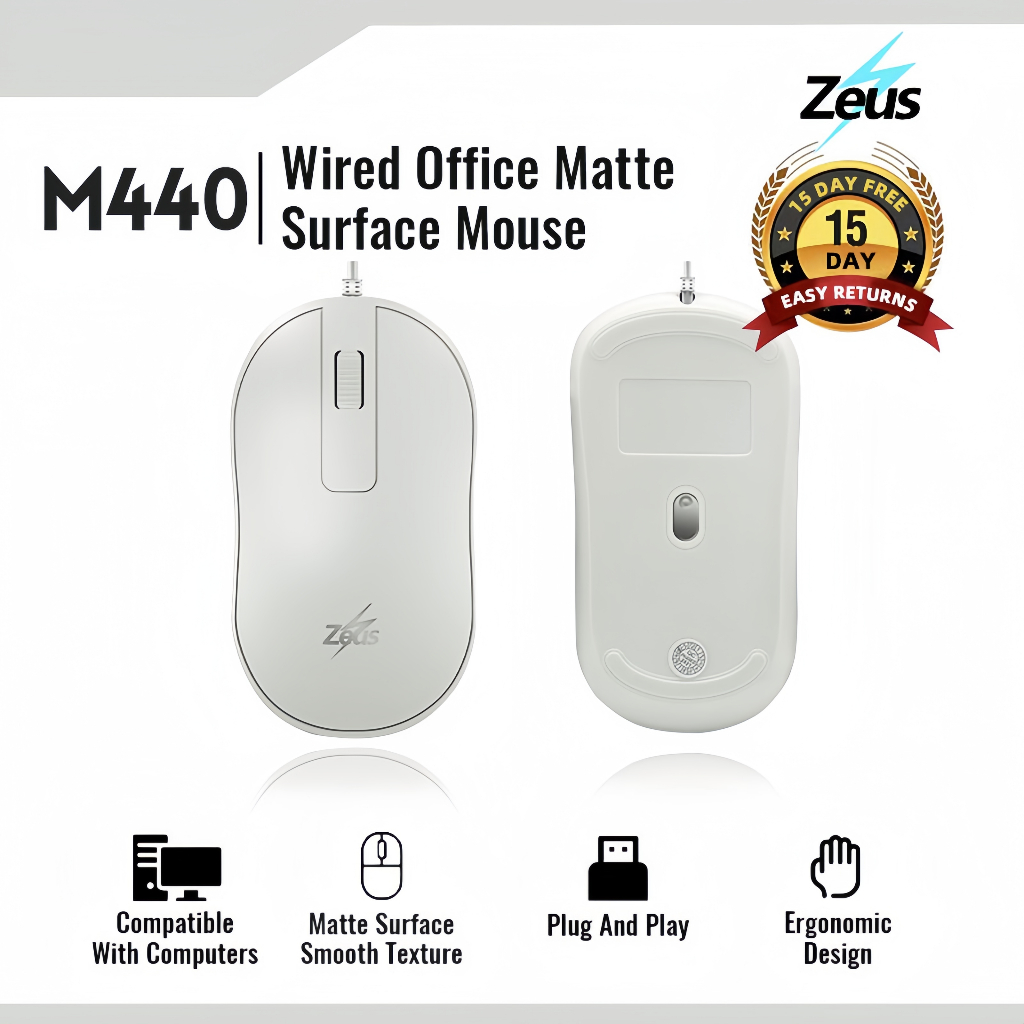 Zeus M440 Wired Mouse For Office / Gaming ( Online Exclusive Edition ...