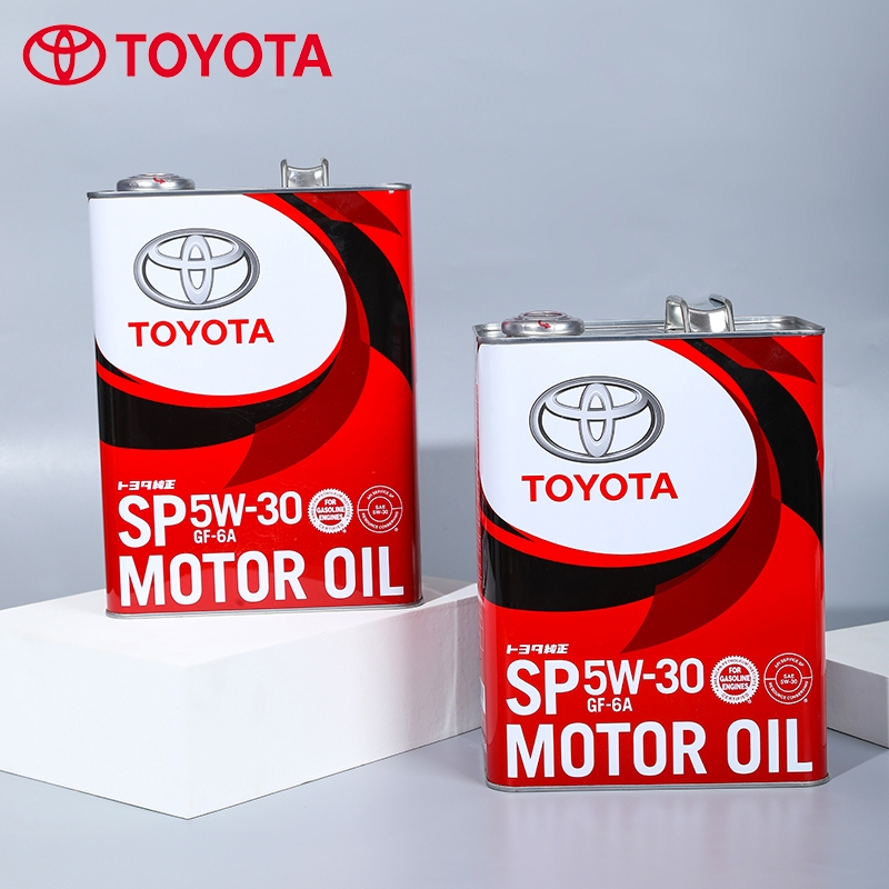 JAPAN Toyota Genuine Motor Oil SN/CF 5W-30 4L Fully Synthetic Gasoline or Diesel Engine Oil ...